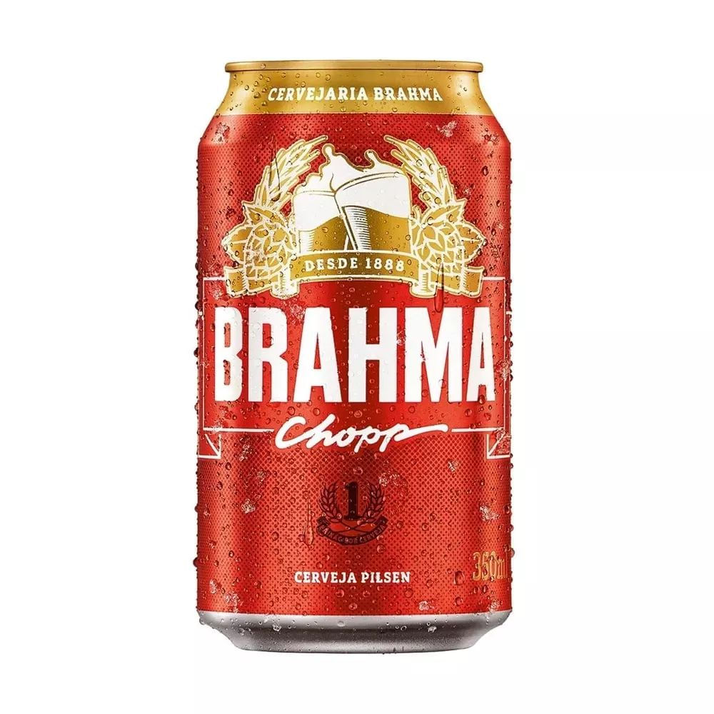 Cerveja Chopp Original Brahma Lata 350ml em Promoção | Ofertas na ...