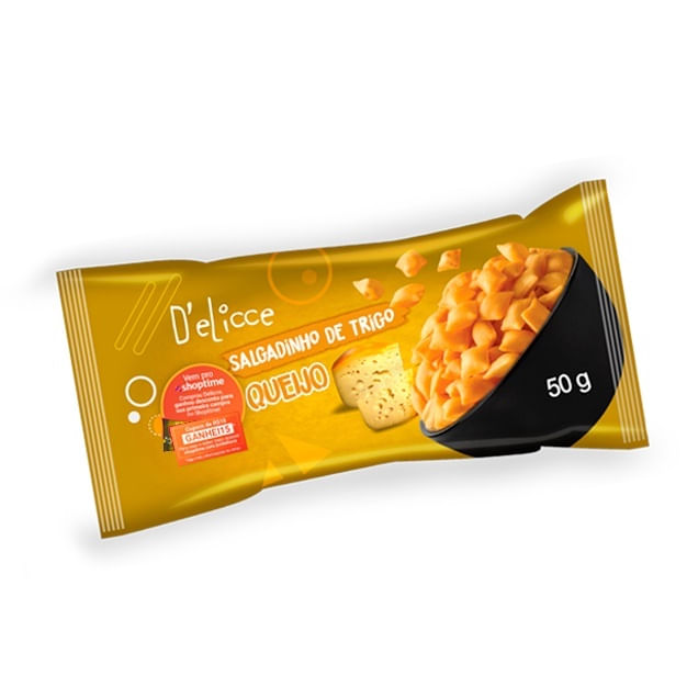 SALGADINHO TRIGO QUEIJO 50G DELICCE em Promoção | Ofertas na Americanas