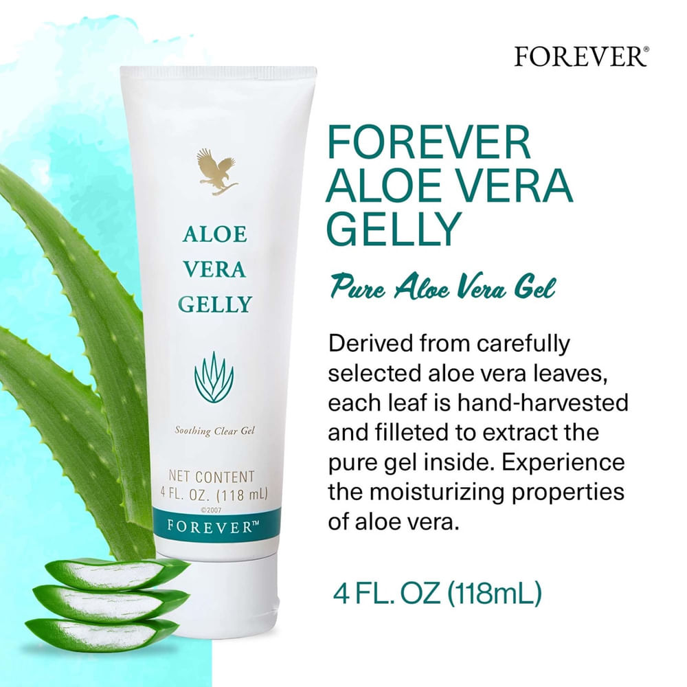 Tratamento de pele Forever Living Forever Forever Aloe Vera Gelly 120 ...