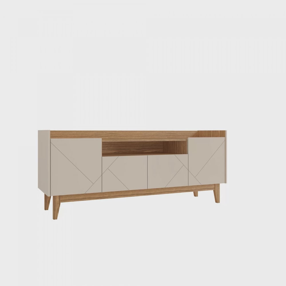 Rack para TV até 60 Polegadas 4 Portas 1 Nicho 158cm Adria Versátile ...