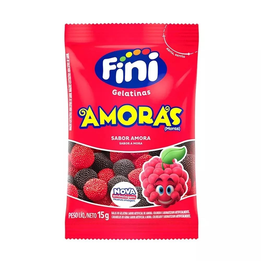Mini Gelatina Amoras 15g Fini em Promoção | Ofertas na Americanas