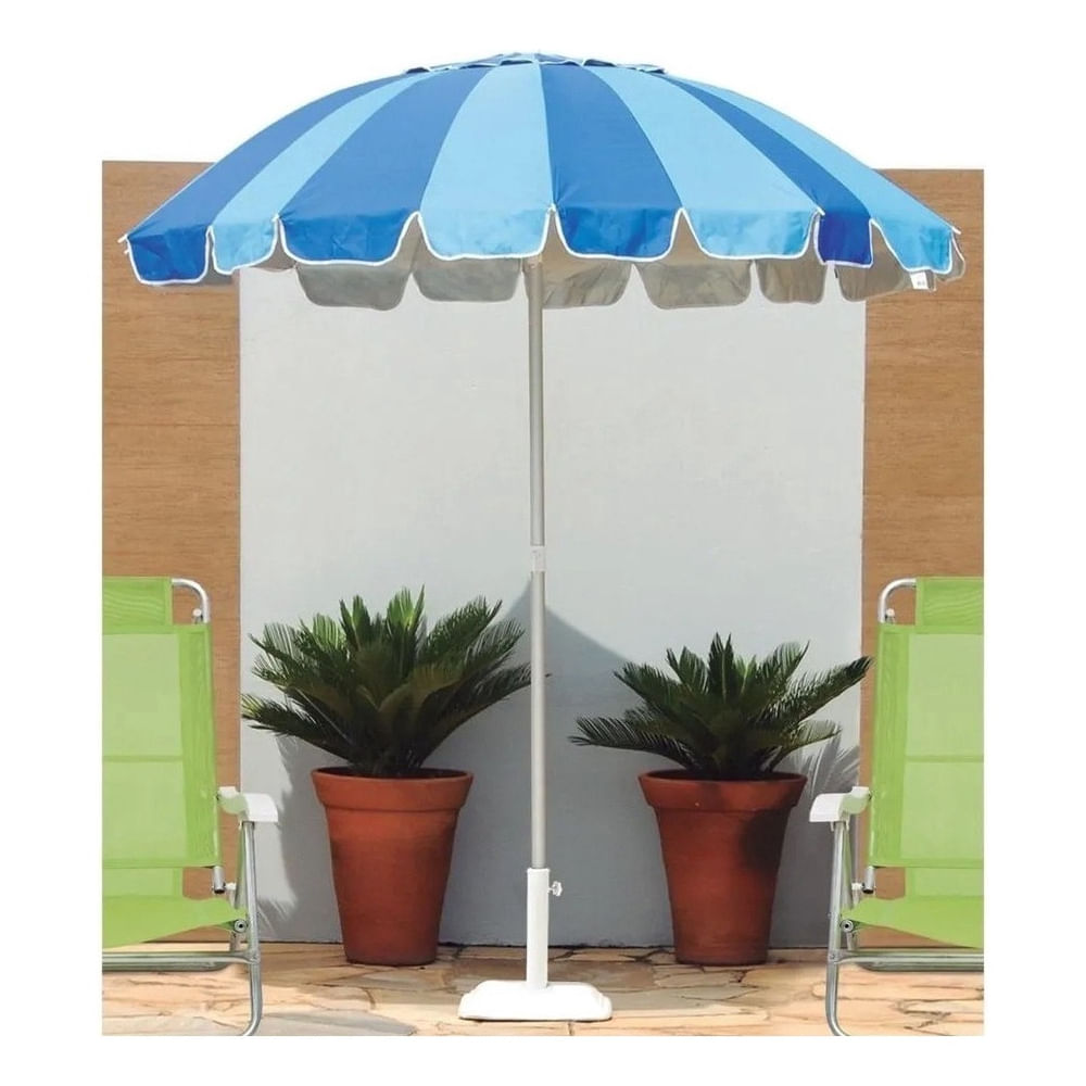 Base Suporte Peso Para Guarda Sol Ombrelone Concreto 12kg em Promoção ...