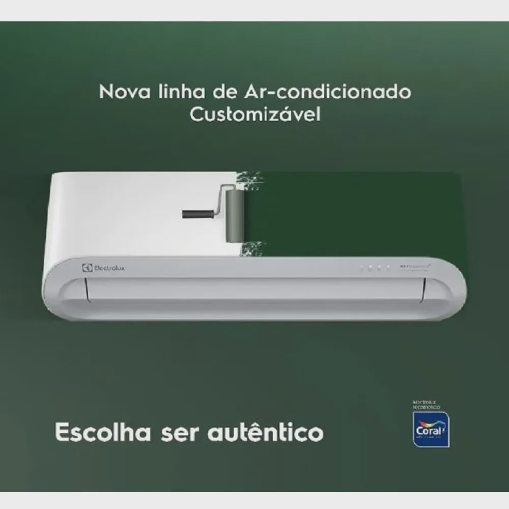 Ar Condicionado Split Hi Wall Electrolux Color Adapt 24000 BTU/h Frio ...