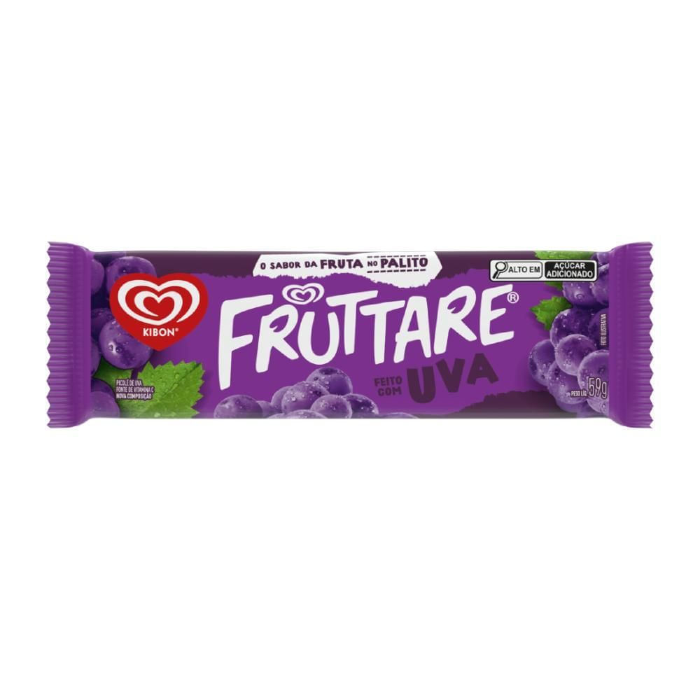 Picolé Fruttare Uva Kibon 59g em Promoção | Ofertas na Americanas