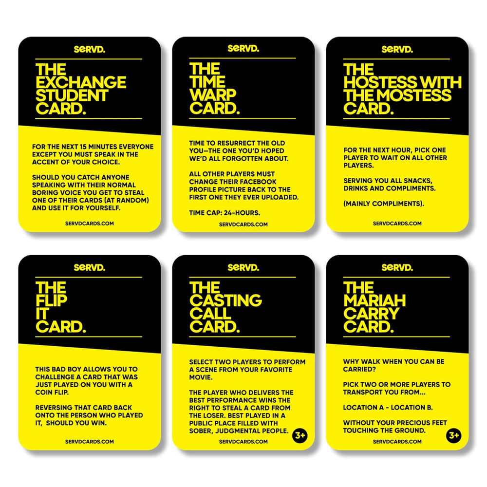Jogo de cartas servd Friends Edition Hilarious para adultos com mais de ...