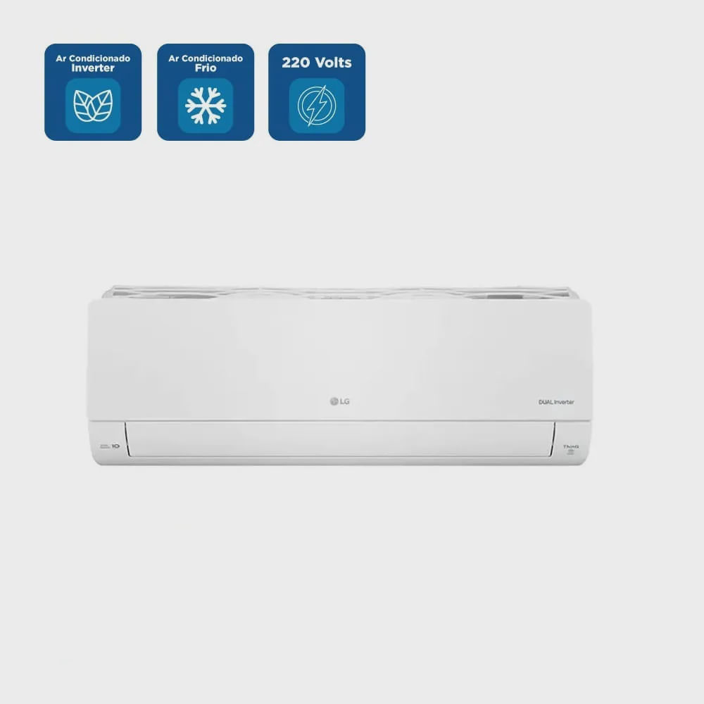 Ar Condicionado Split Hi Wall R32 LG Dual Inverter Voice + ai 18000 BTU ...