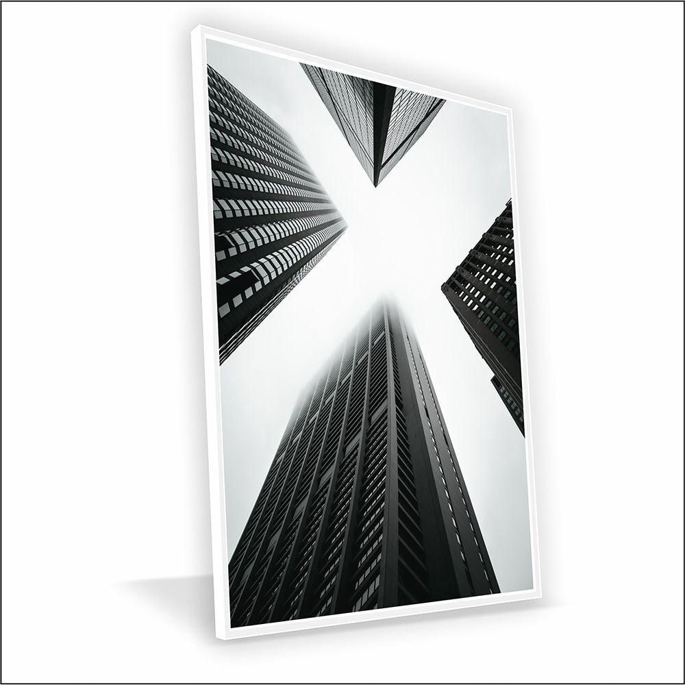 Quadro Céu Do Condomínio Canvas Com Vidro Tamanho-moldura 60x40 Baixa ...