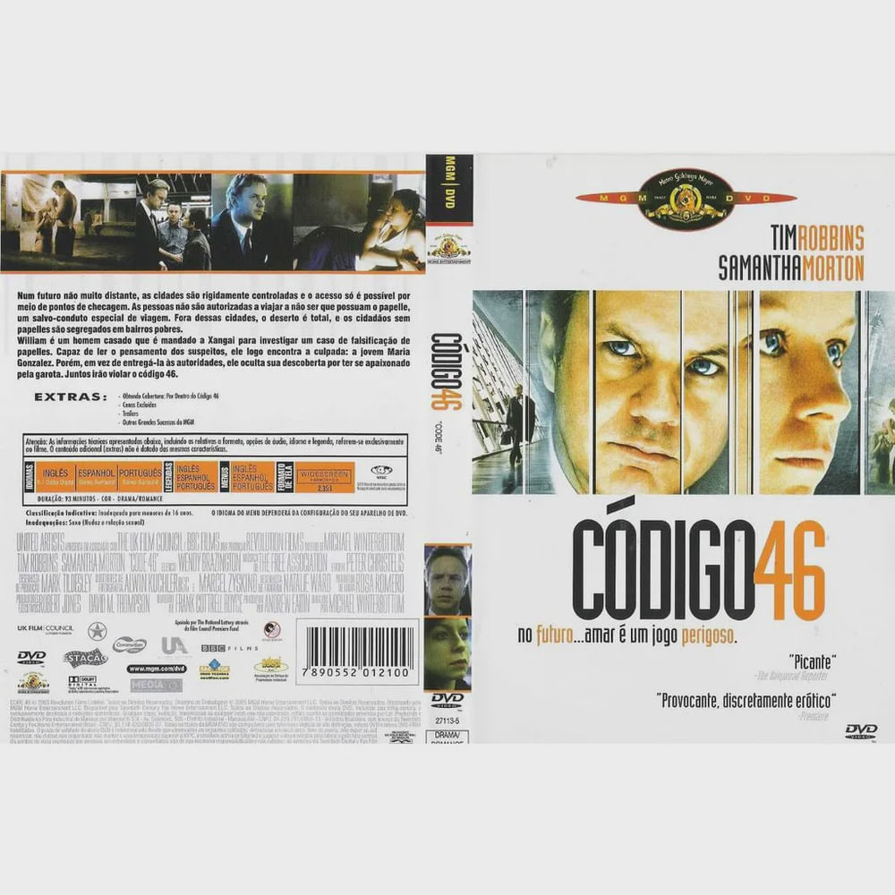 Codigo 46 dvd original lacrado em Promoção | Ofertas na Americanas