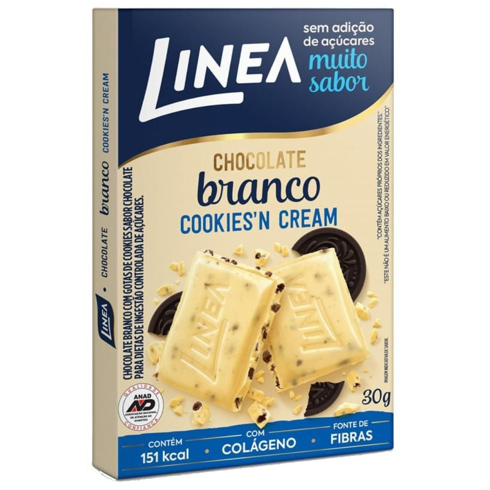 Chocolate Cookies'N Cream Linea 30g em Promoção | Ofertas na Americanas