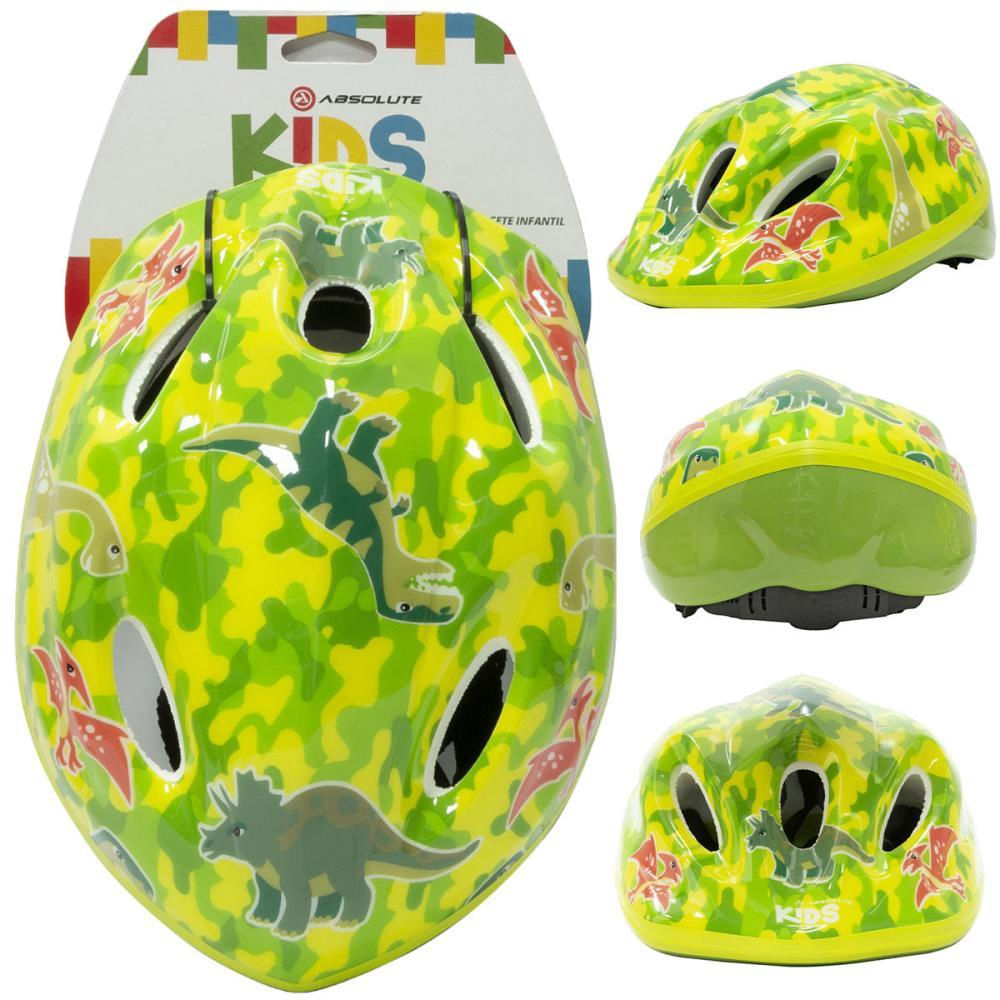 Capacete Infantil Absolute Shake Dino em Promoção | Ofertas na Americanas