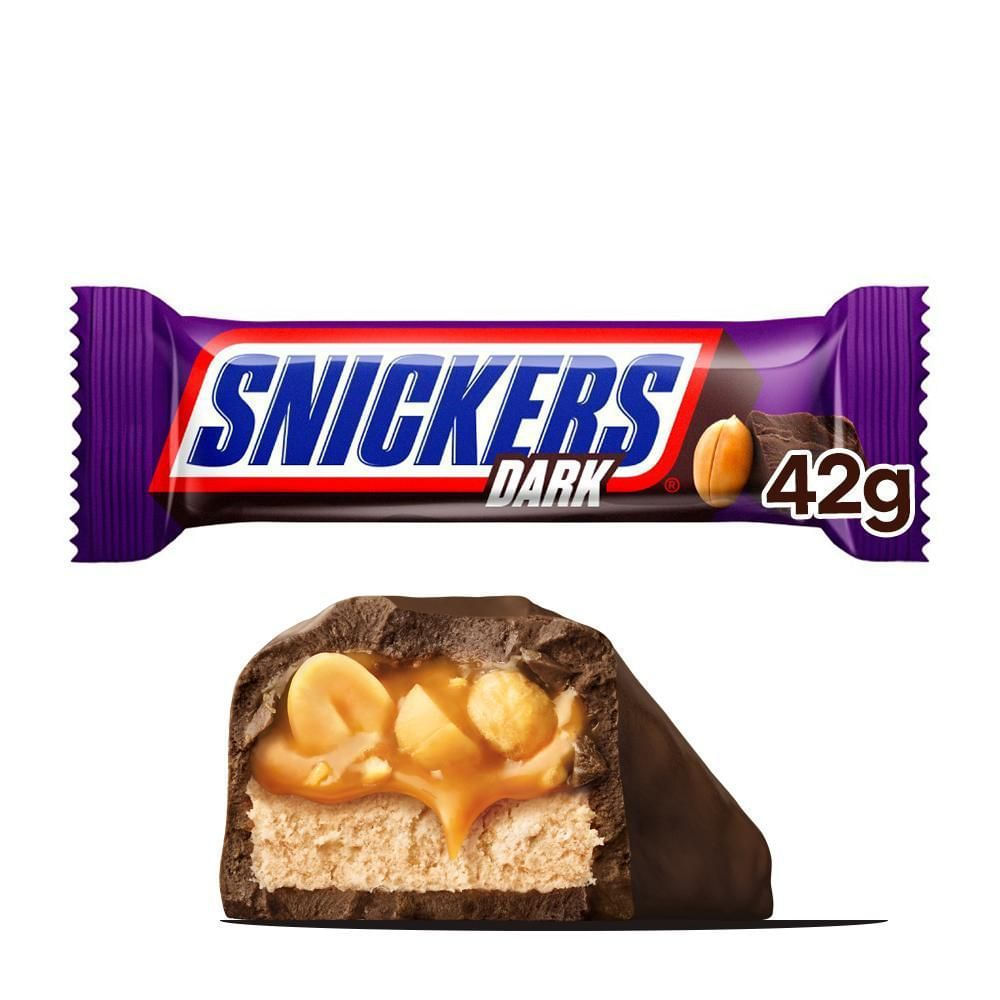 Snickers Dark Barra de Chocolate 42g em Promoção | Ofertas na Americanas