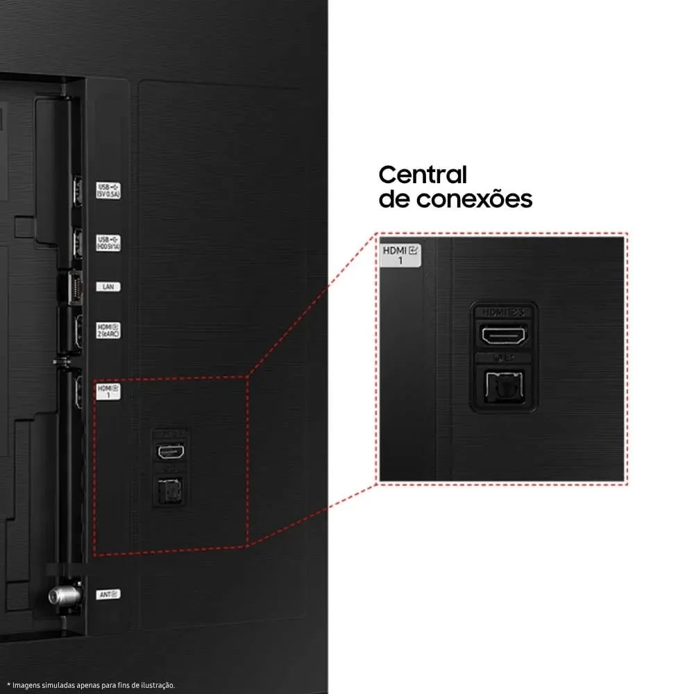 Samsung Smart TV 70 Crystal uhd 4K 70DU8000 2024, Painel Dynamic ...