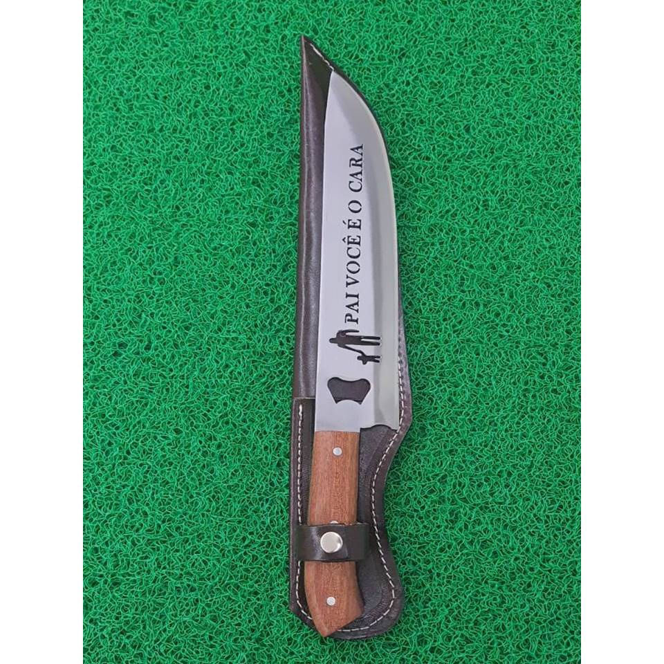 Faca Super Premium pai voce é O cara Aço Inox com Estilo, Elegância e ...