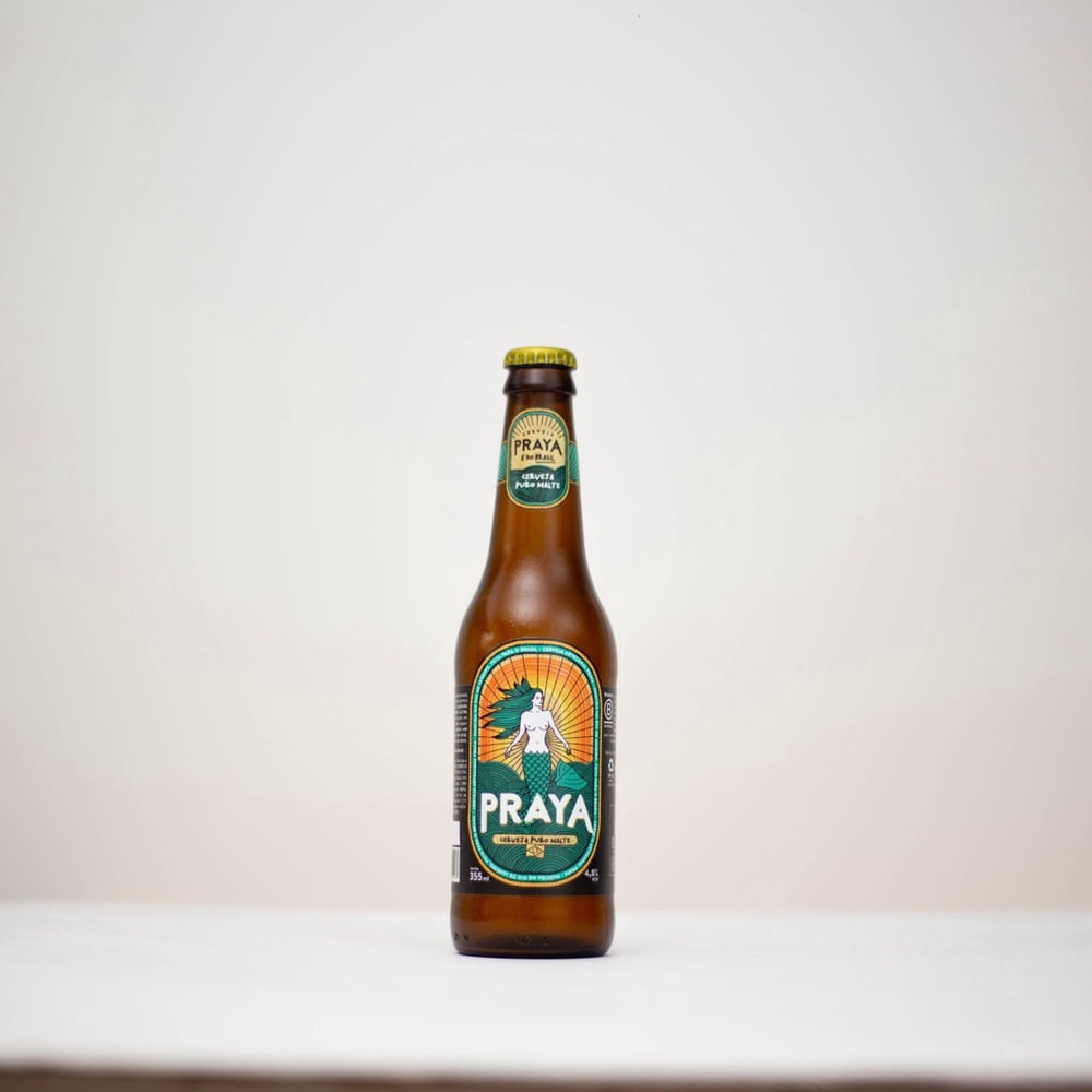 CERVEJA LAGER PURO MALTE PRAYA 355ML em Promoção | Ofertas na Americanas