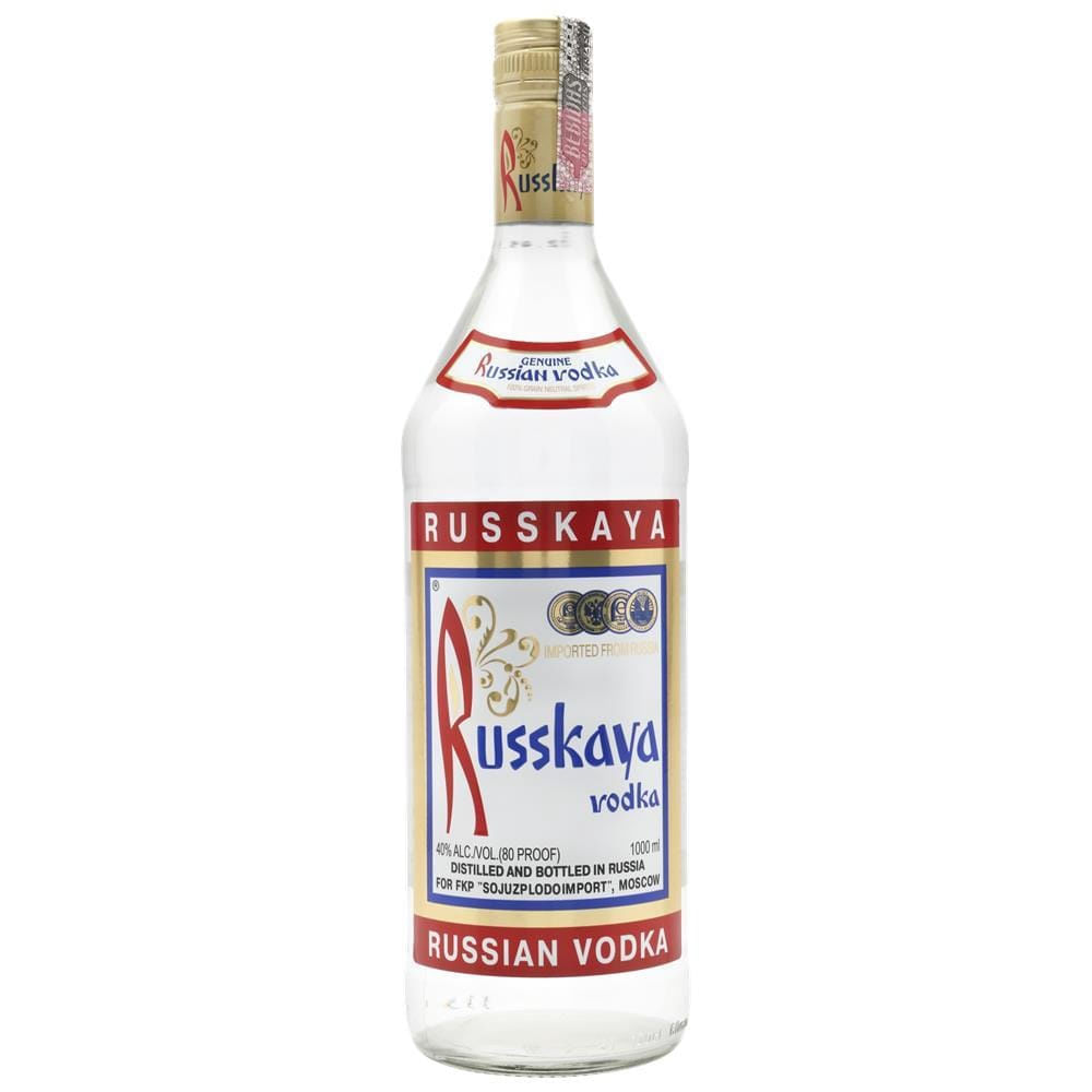 Vodka Russa Russkaya Garrafa 1 L em Promoção | Ofertas na Americanas