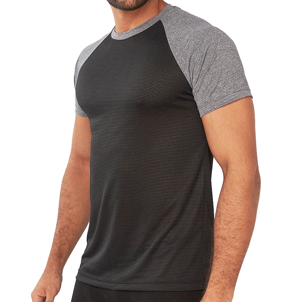 CAMISETA ESPORTIVA MASCULINO MANGA CURTA DELFIT TS650922 em Promoção ...