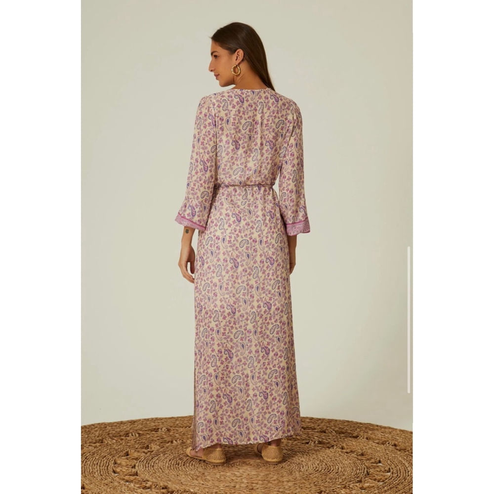 Vestido Midi Estampa Resort Maria Filó em Promoção | Ofertas na Americanas