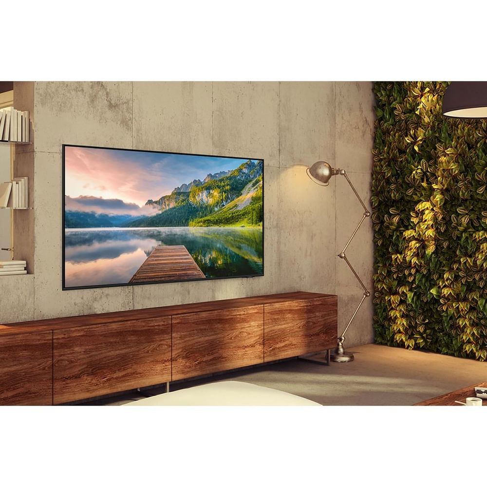 Smart TV 55" Crystal UHD Samsung 4k 55AU8000 Painel Dynamic Crystal ...