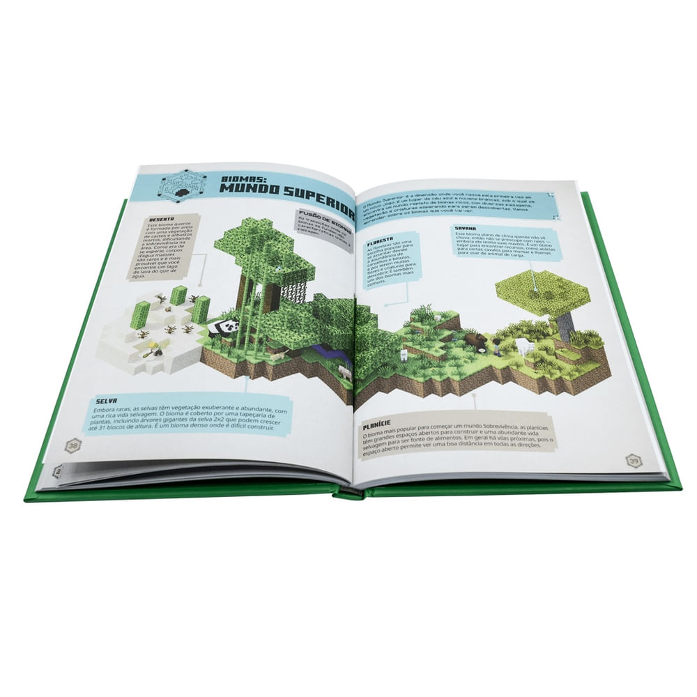 Livro - Minecraft | Guia de sobrevivência (Livro oficial ilustrado) em ...