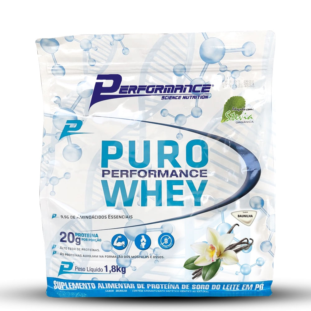 Puro Whey Refil (1,8kg) - Performance Nutrition em Promoção | Ofertas ...