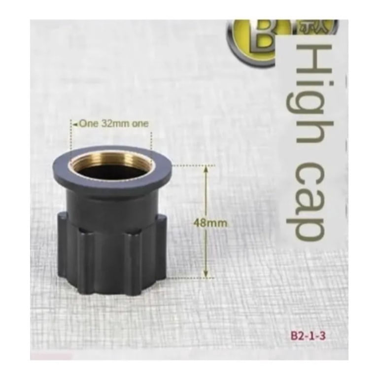 Porca Com Aba 31mm para Fixação Monocomando Tubo Roscado para Aperto a ...