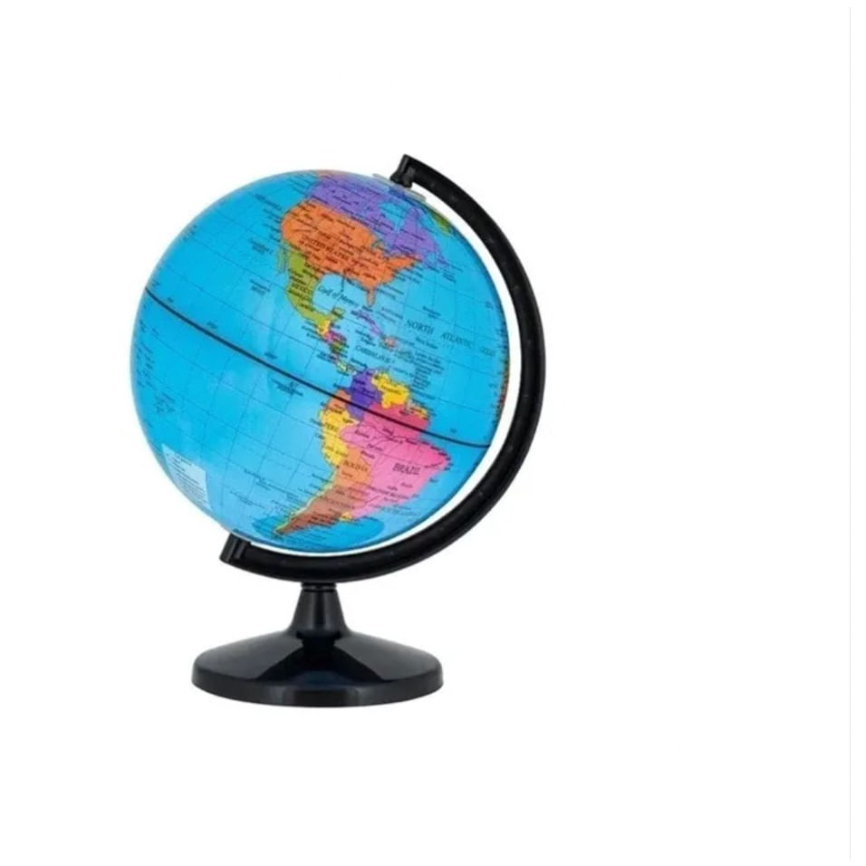 Globo do mapa mundial girando com base de 15 cm de diâmetro em Promoção ...