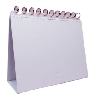Base planner de mesa My Frame White A5 Caderno Inteligente em Promoção ...