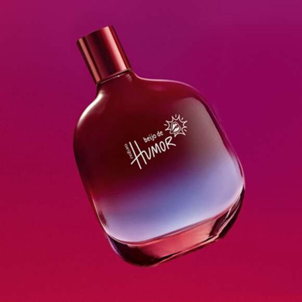 Perfume Desodorante Colônia Masculino Beijo de Humor Natura 75ml em ...