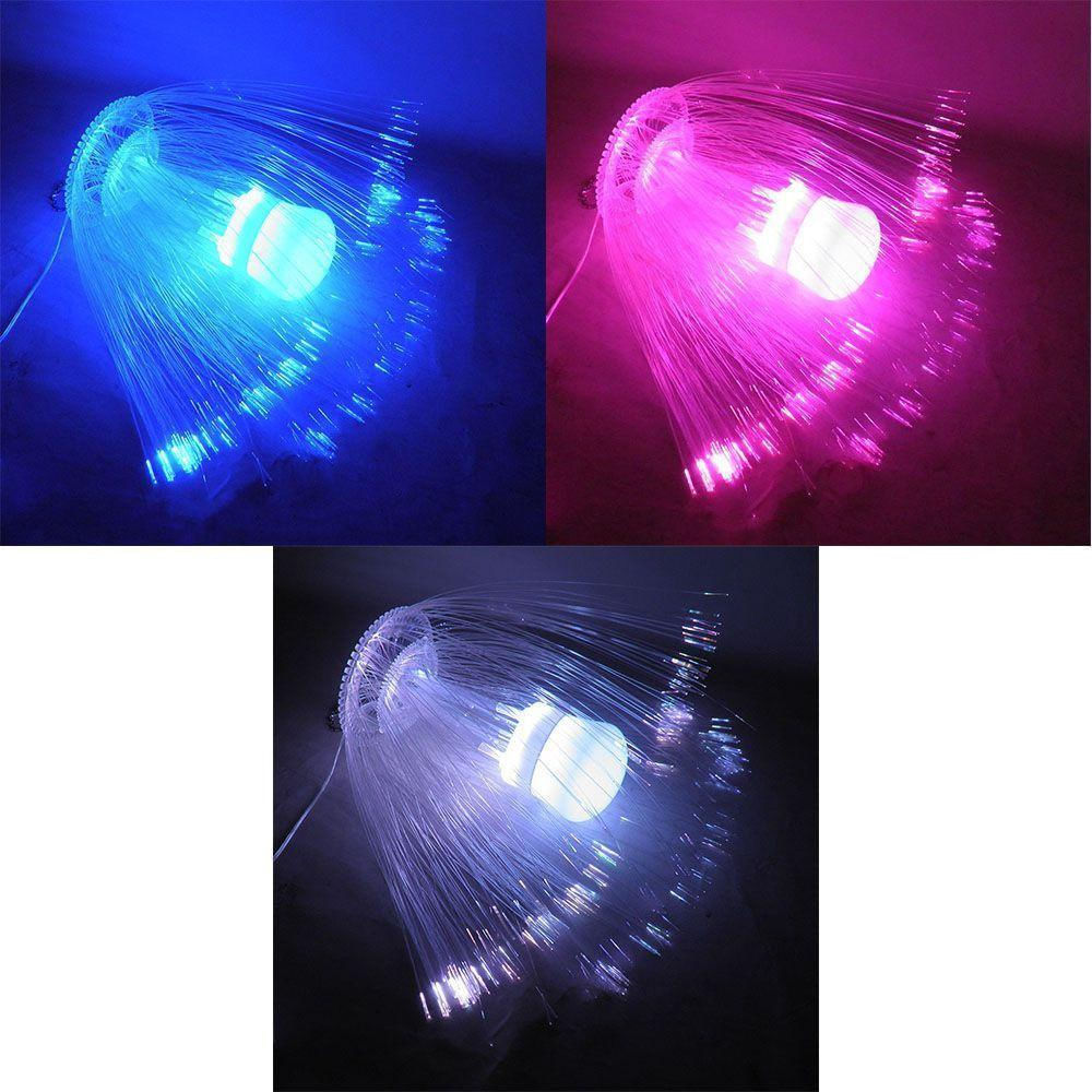 Pisca Pisca Fibra Otica Led Agua Viva Rgb Natal Festa Bivolt em ...