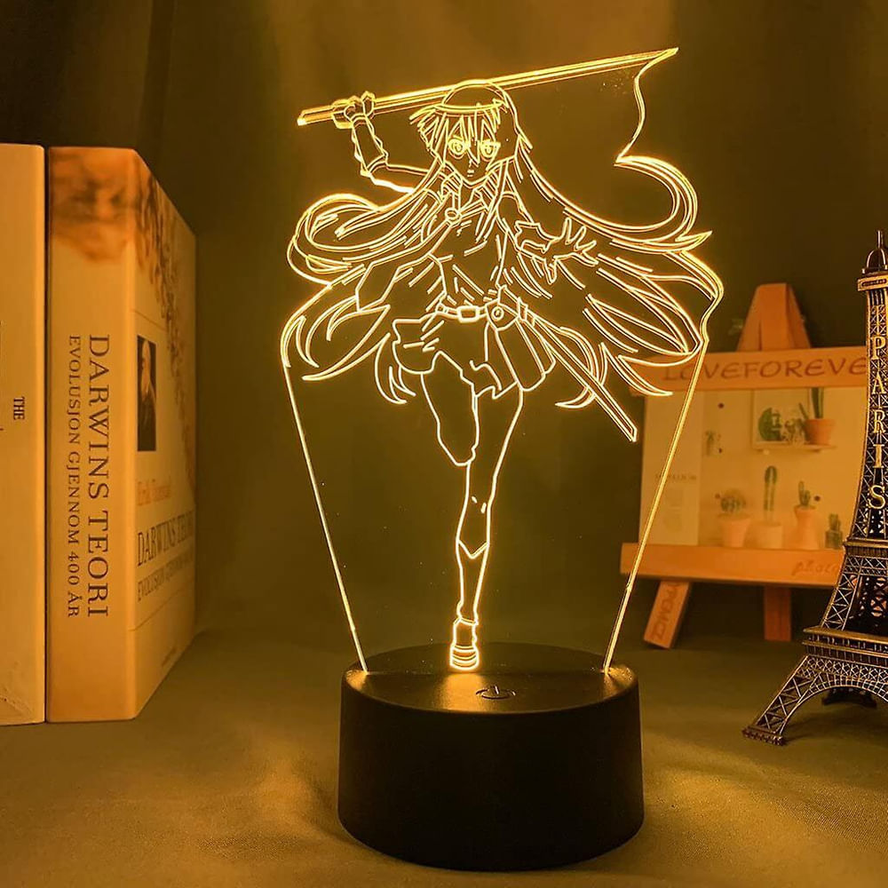 Anime Led Light Akame Ga Kill Akame Figure For Bedroom Deco em Promoção ...