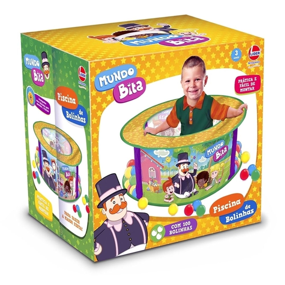 Piscina De Bolinhas Mundo Bita - Líder Brinquedos em Promoção | Ofertas ...