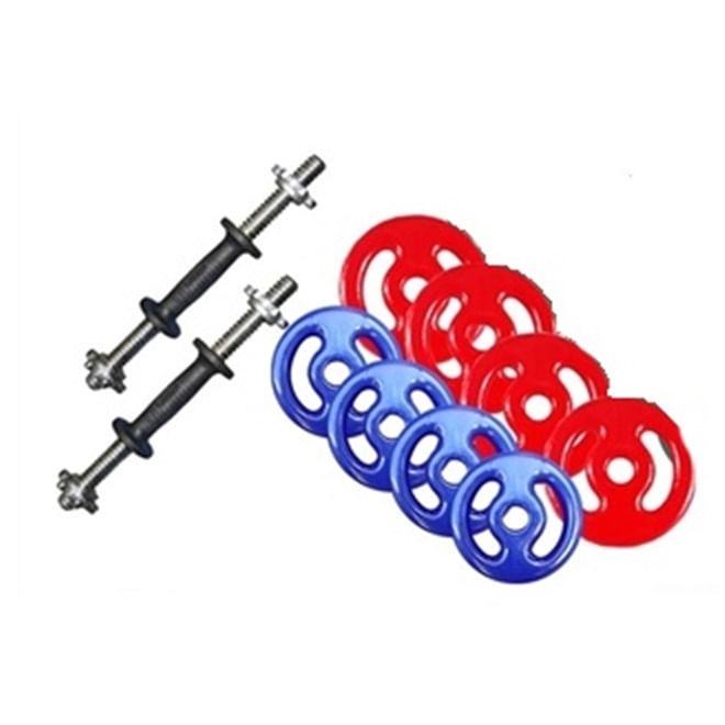 Kit Vip 12kg Anilhas + 2 Barras 40cm Com Rosca Rapida - Rythmoon em ...