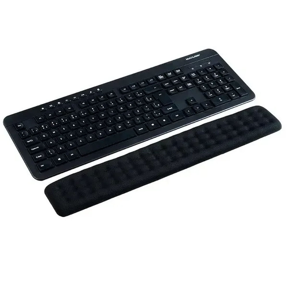 Apoio de Pulso DOT para Teclado Preto Multilaser AC366 em Promoção ...