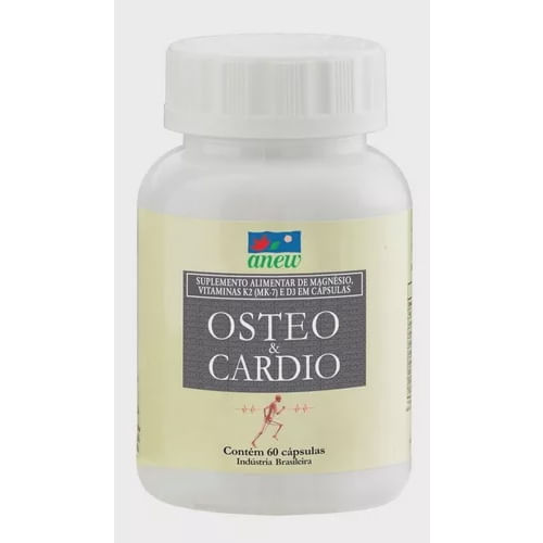 Osteo Cardio Anew 60 cáps 500mg em Promoção | Ofertas na Americanas ...