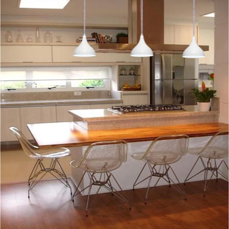 Kit 02 Lustres Gota em Alumínio - Cor Branca em Promoção | Ofertas na ...