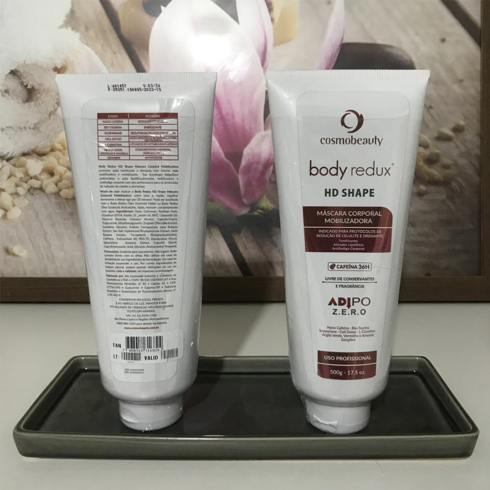 Máscara Corporal Mobilizadora AdipoZero Body Redux Cosmobeauty em ...