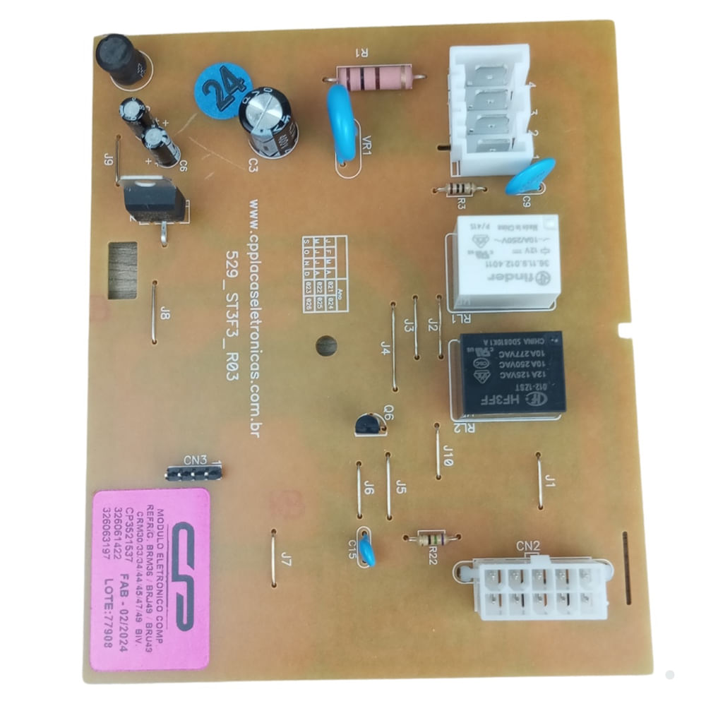 Placa compatível Refrigerador Consul CRM45 Bivolt em Promoção | Ofertas ...