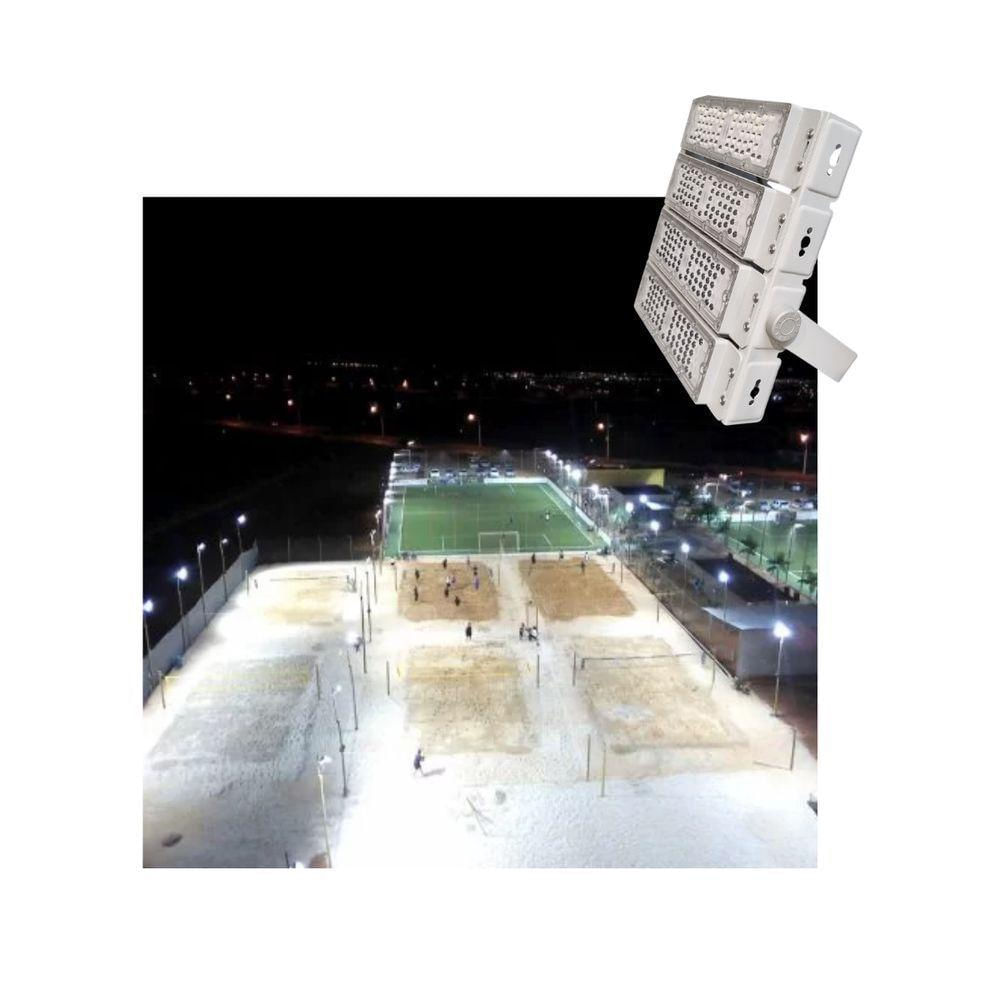 Projetor Refletor Modular Linear Led 400w Ip66 Branco Frio em Promoção ...