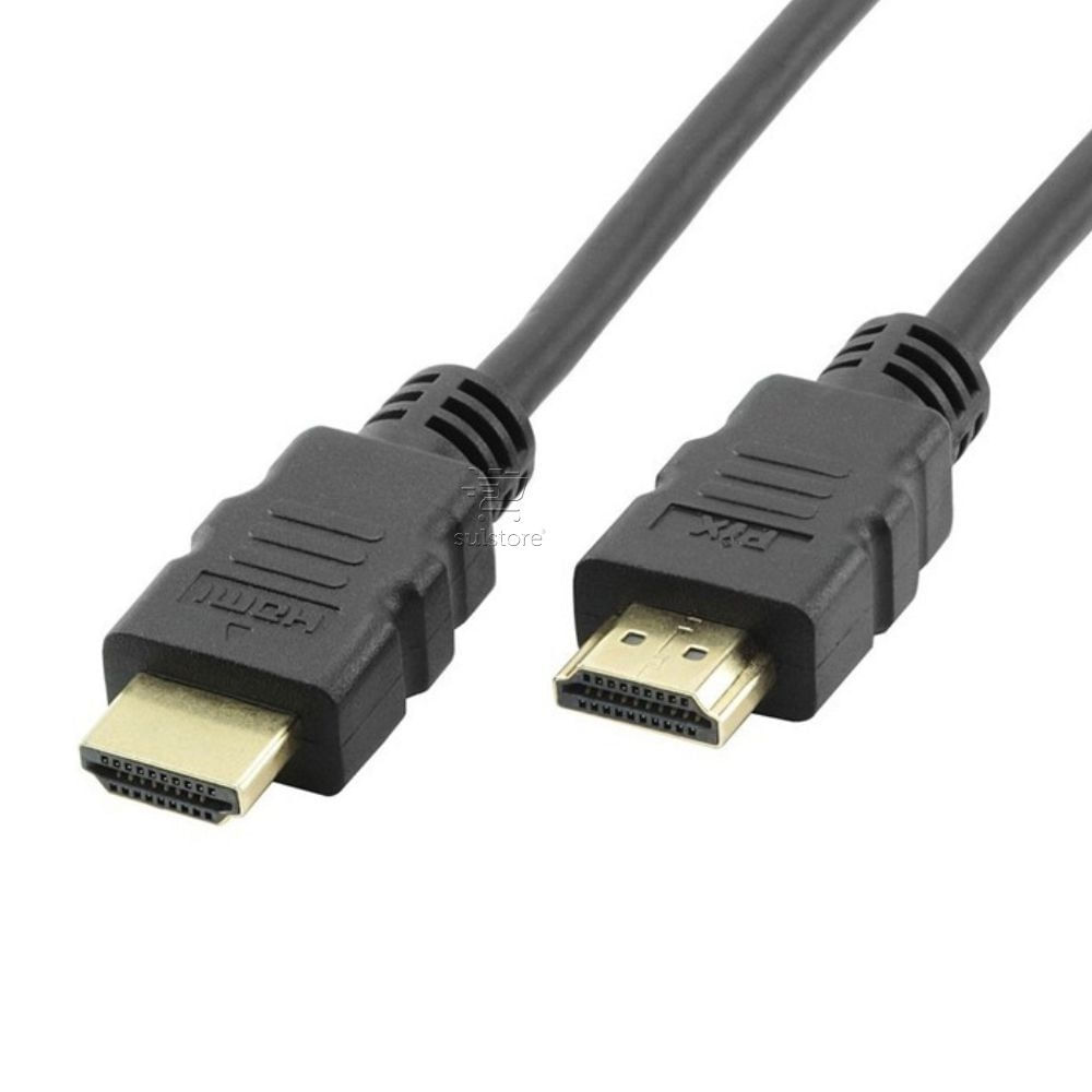 Cabo HDMI 1m 1 Metro Versão 2.0 4k 19 Pinos Blindado Pix 018-2221 em ...