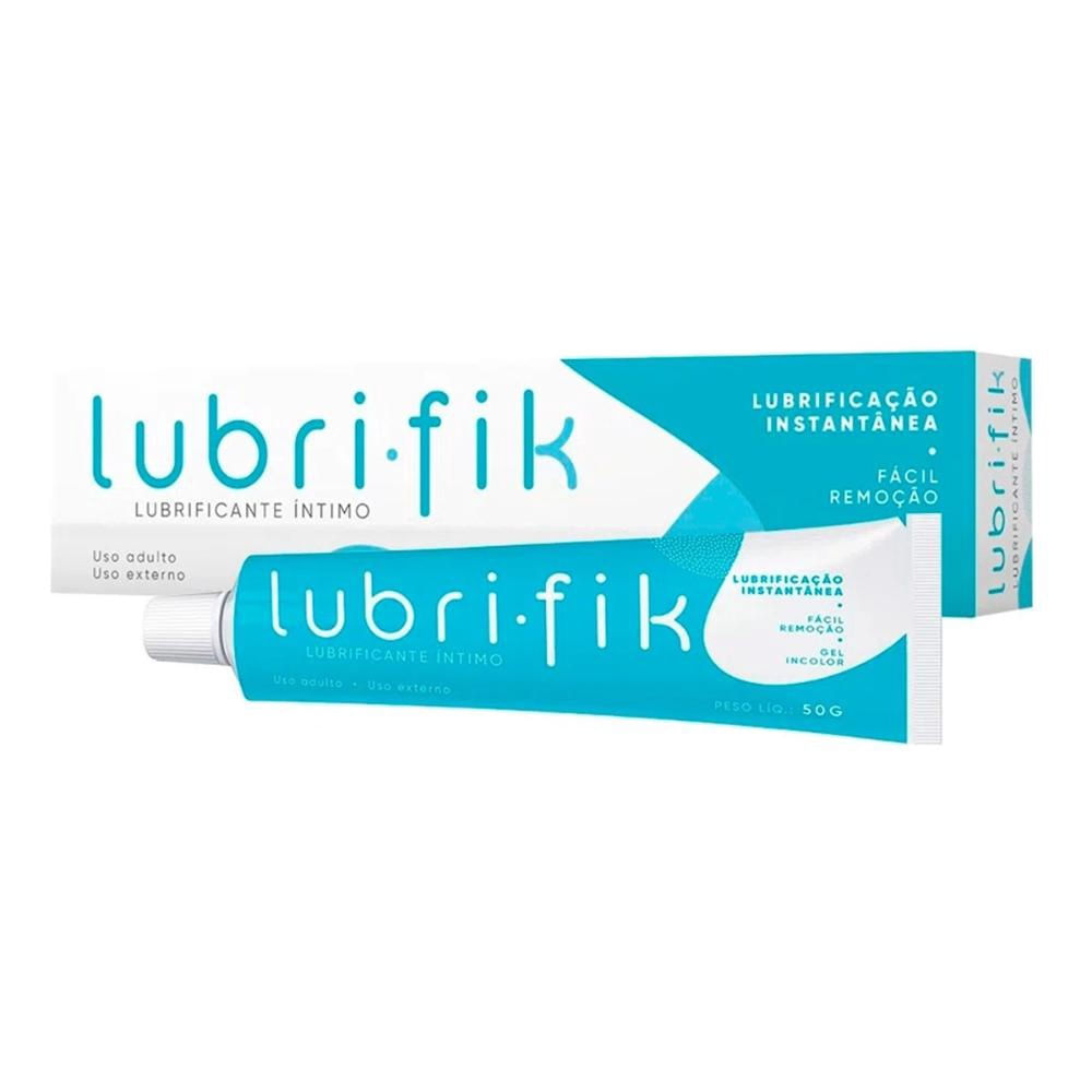 Kit Lubrificante Íntimo Lubri Fik Com 6 Caixas De 50G Cada em Promoção ...