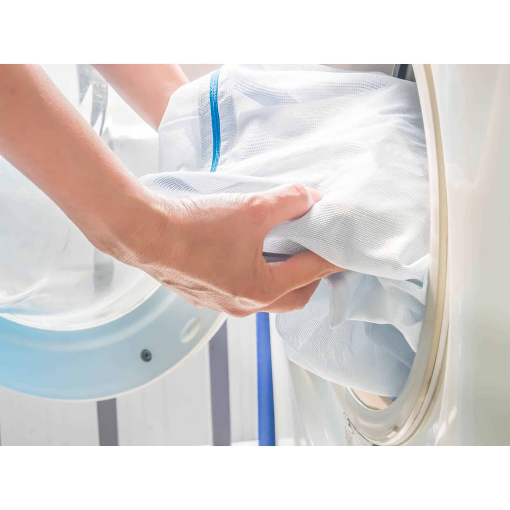 Kit com 3 Tamanhos Saco Protetor com zíper para Lavar Roupa Íntima e ...