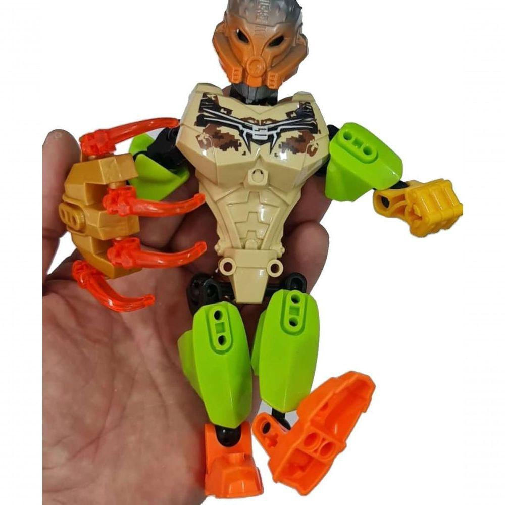 Boneco Soldado Ciborgue Auto Robótico Poseable Colecionável Variação ...