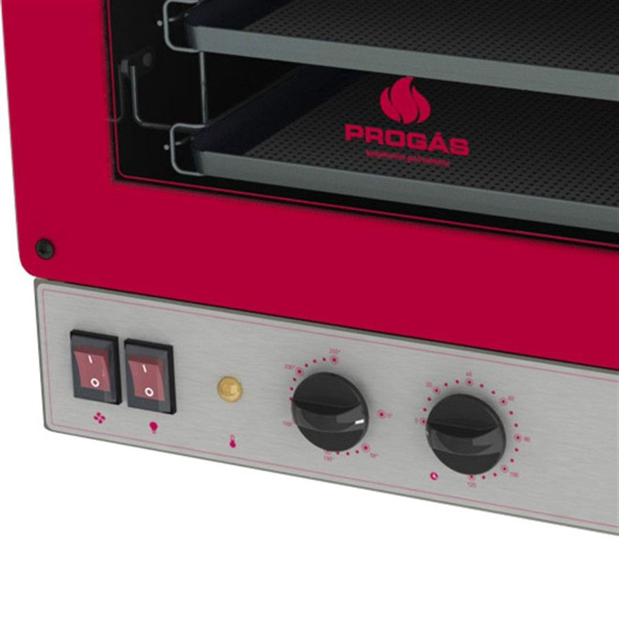Forno Multiuso Prp-004 G2 Turbo 70l Progás Vermelho 110v em Promoção ...
