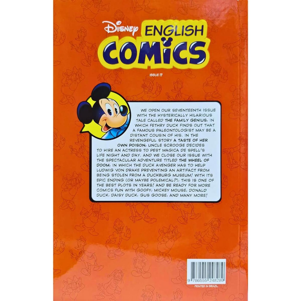 Livro em Quadrinhos hq Gibi Graphic Novel em Inglês Disney English ...