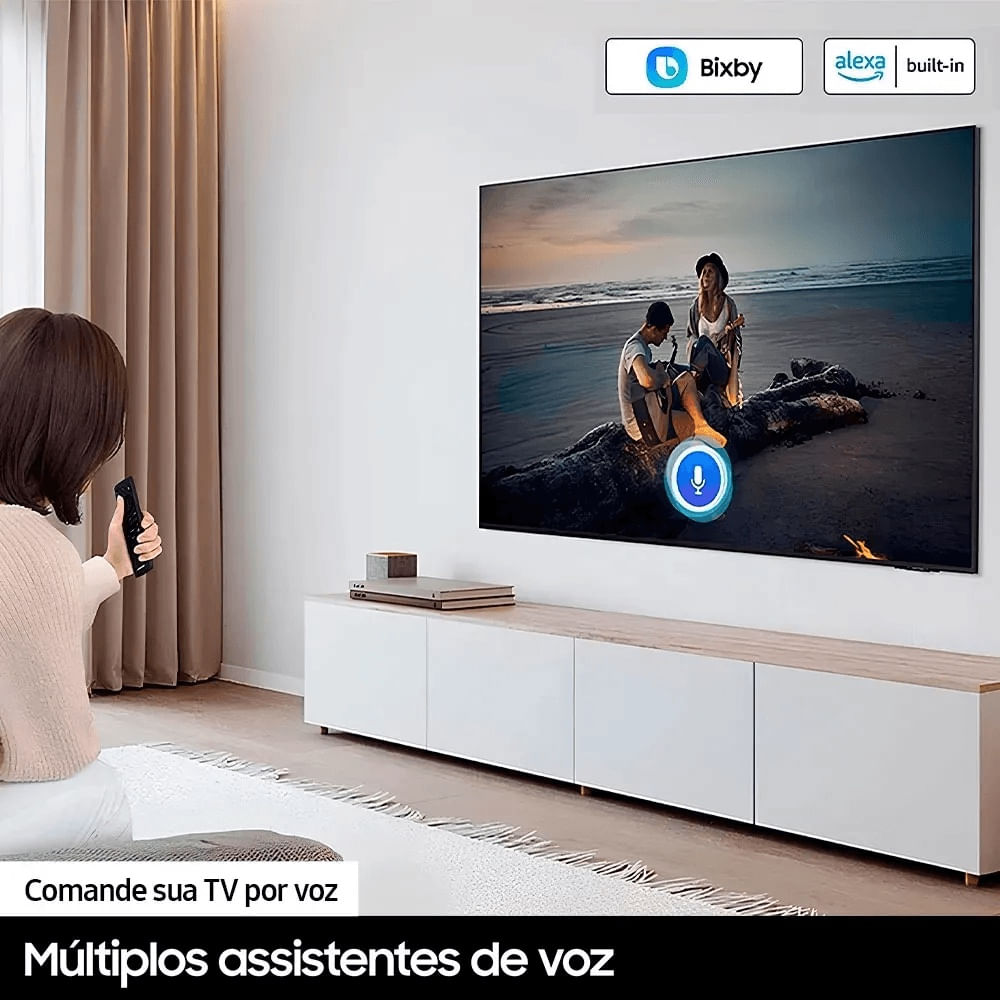 Samsung Smart TV 43 uhd 4K 43DU7700 2024, Processador Crystal 4K ...