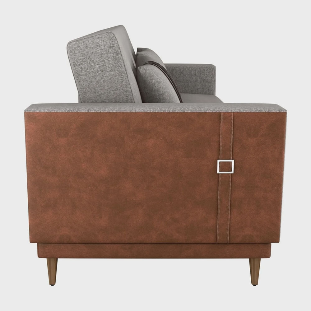 Sofá Cama 3 Lugares Esther 203cm X 90cm X 95cm em Promoção | Ofertas na ...