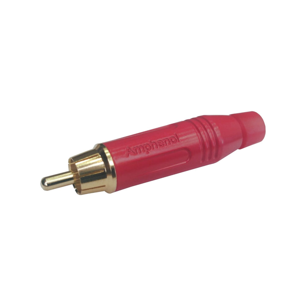 Conector rca Macho Linha Vermelho acpr-red - amphenol em Promoção ...