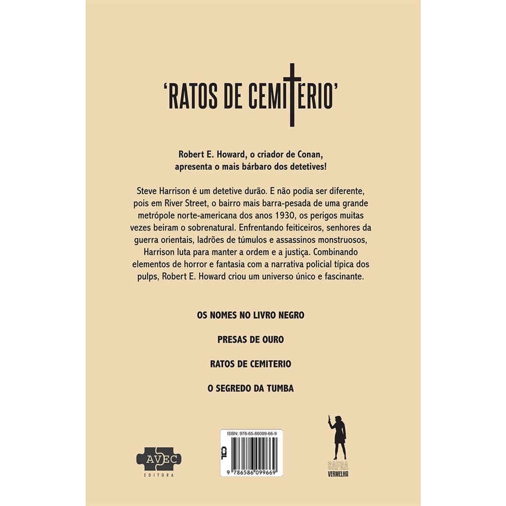 Livro - Ratos de Cemitério: e outros casos estranhos do detetive Steve ...