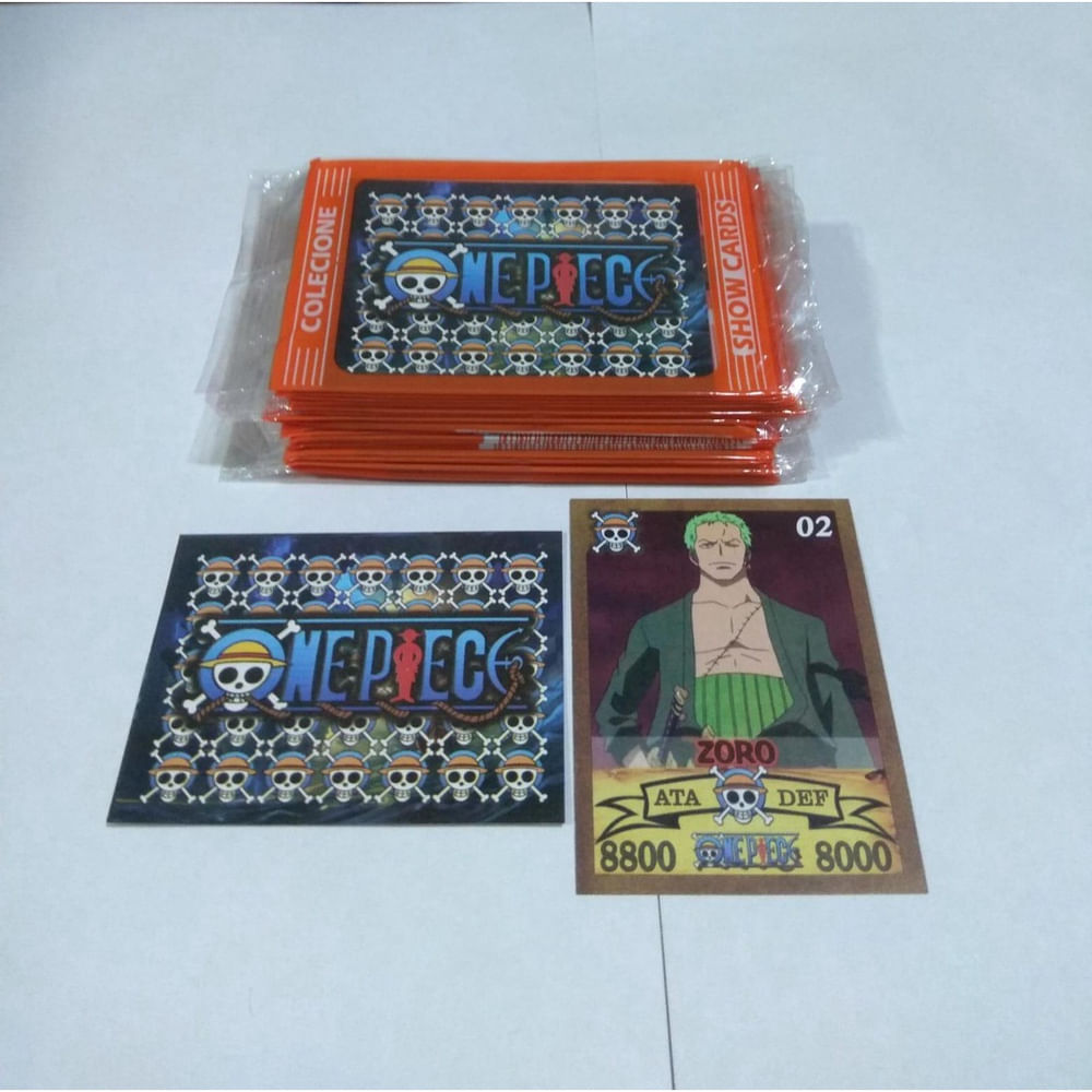 Kit 50 Pacotes one piece Card Game - 200 Cards - luffy em Promoção ...