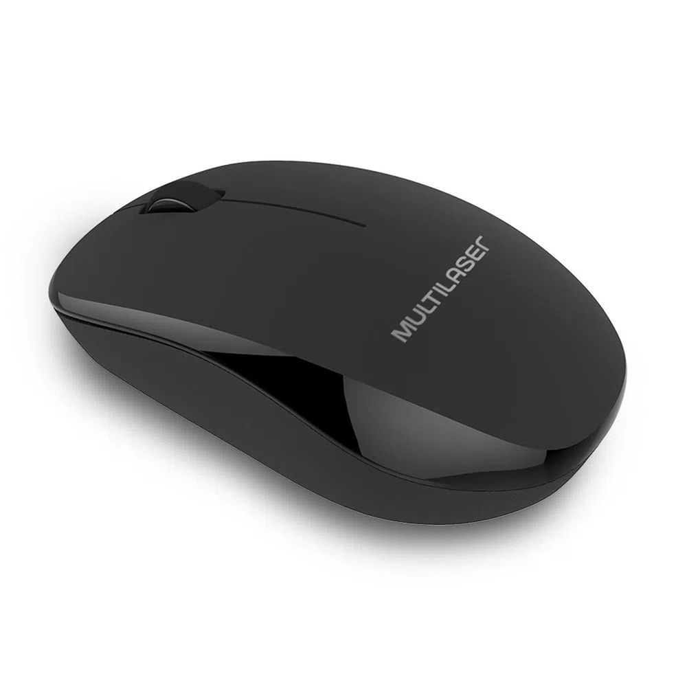 Mouse Sem Fio Multilaser MO309 Slide Usb 1200Dpi 3 botões Pilha Inclusa ...